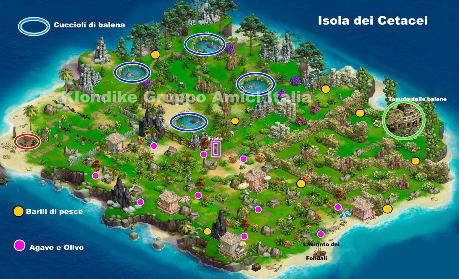 L'Isola dei Cetacei + Labirinto dei Fondali | KLONDIKE GRUPPO AMICI ITALIA